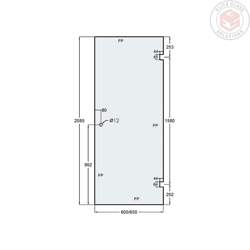 Premium 2100mm high hinged doors for Presto shower panels | Elite Glass ...