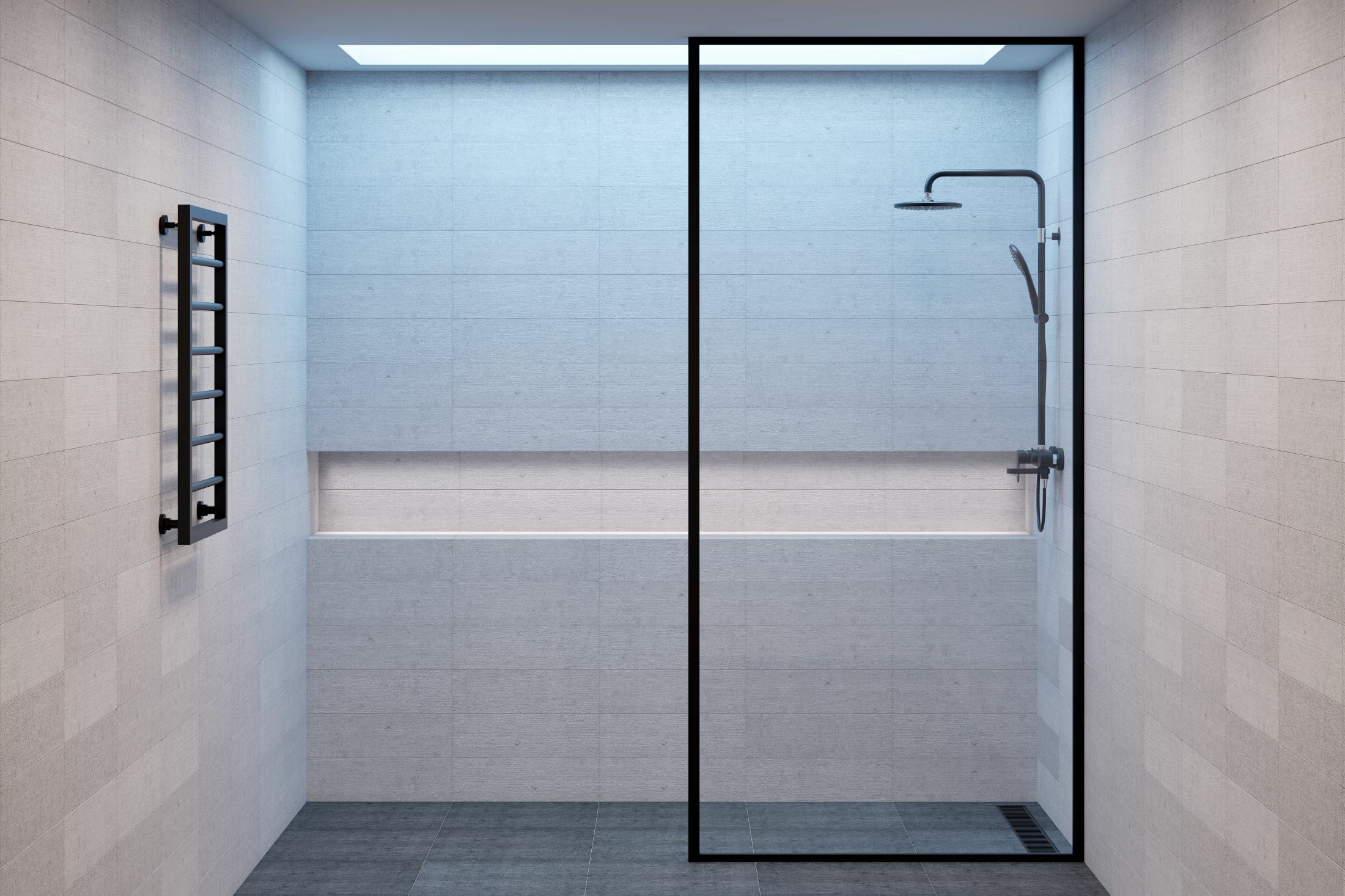 The rise of matt black in bathroom design - Elite Glass Solutions