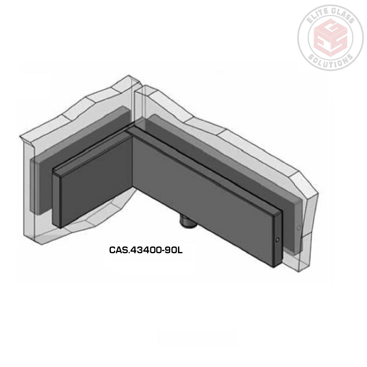 CAS.43400.90.L SSS - CASMA Overpanel to Side Panel Left - 90 Deg Patch ...