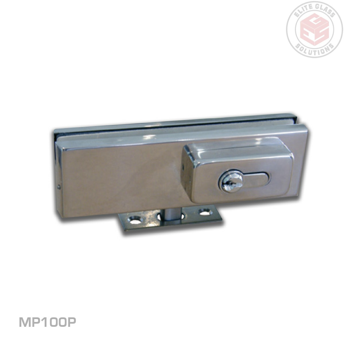 Lock - MP100P Bottom Sliding with Cylinder - Turn - Polished Stainless ...