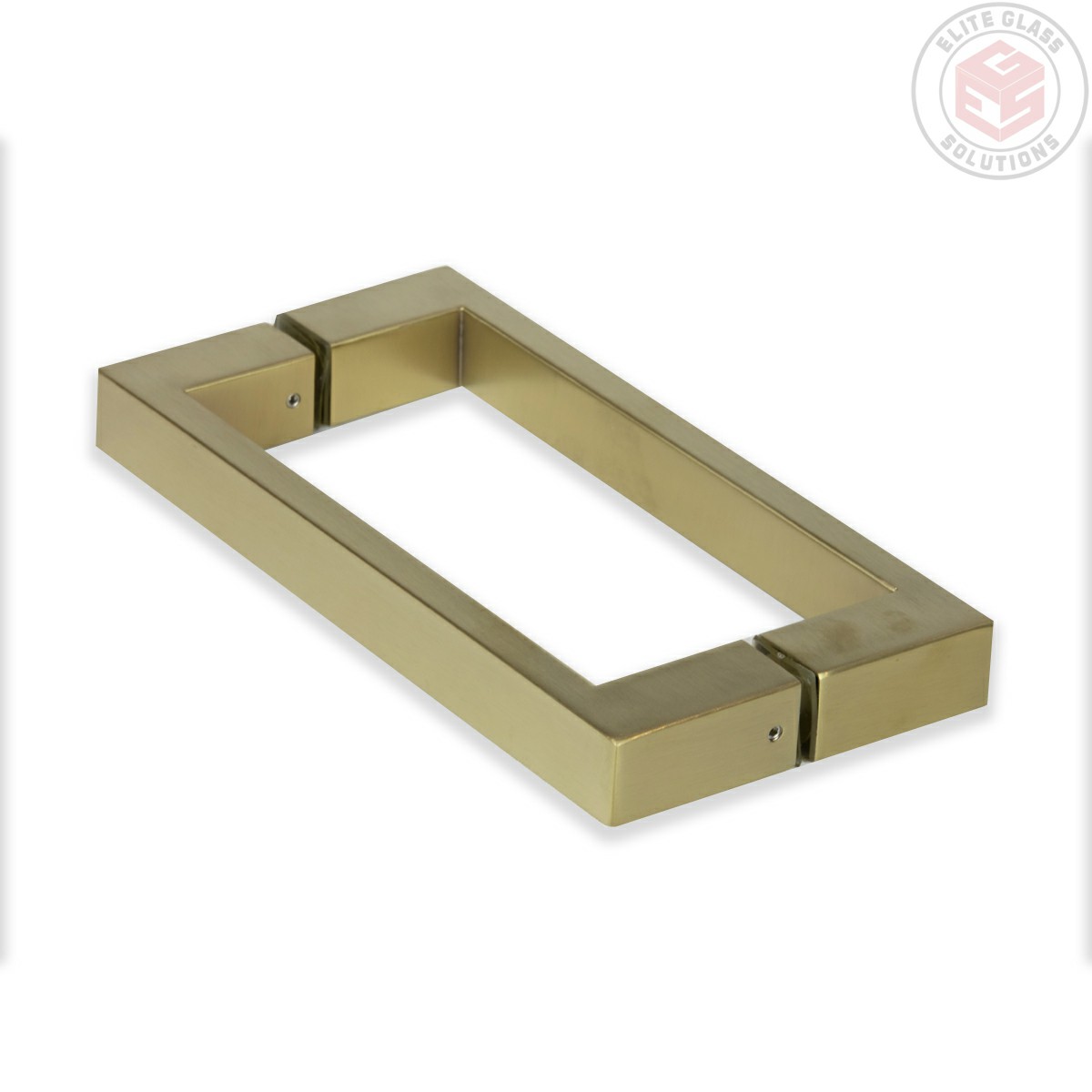 Handle - Cubix 25210 - 25 x 210mm CTC - Brushed Gold - Elite Glass ...