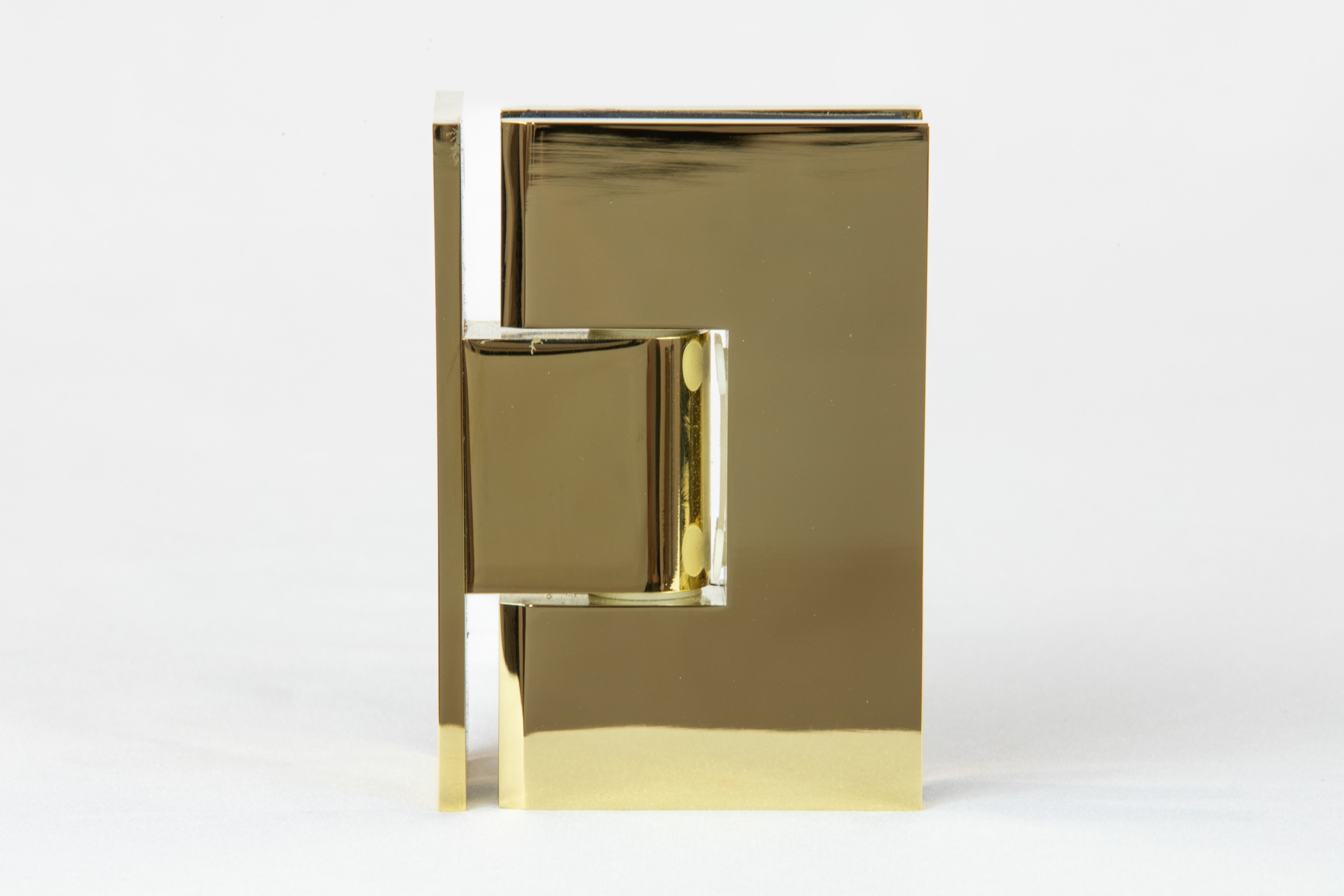 ES1L3 "U SET" PVD G - Shower Hinge Glass to Wall Adjustable with L ...