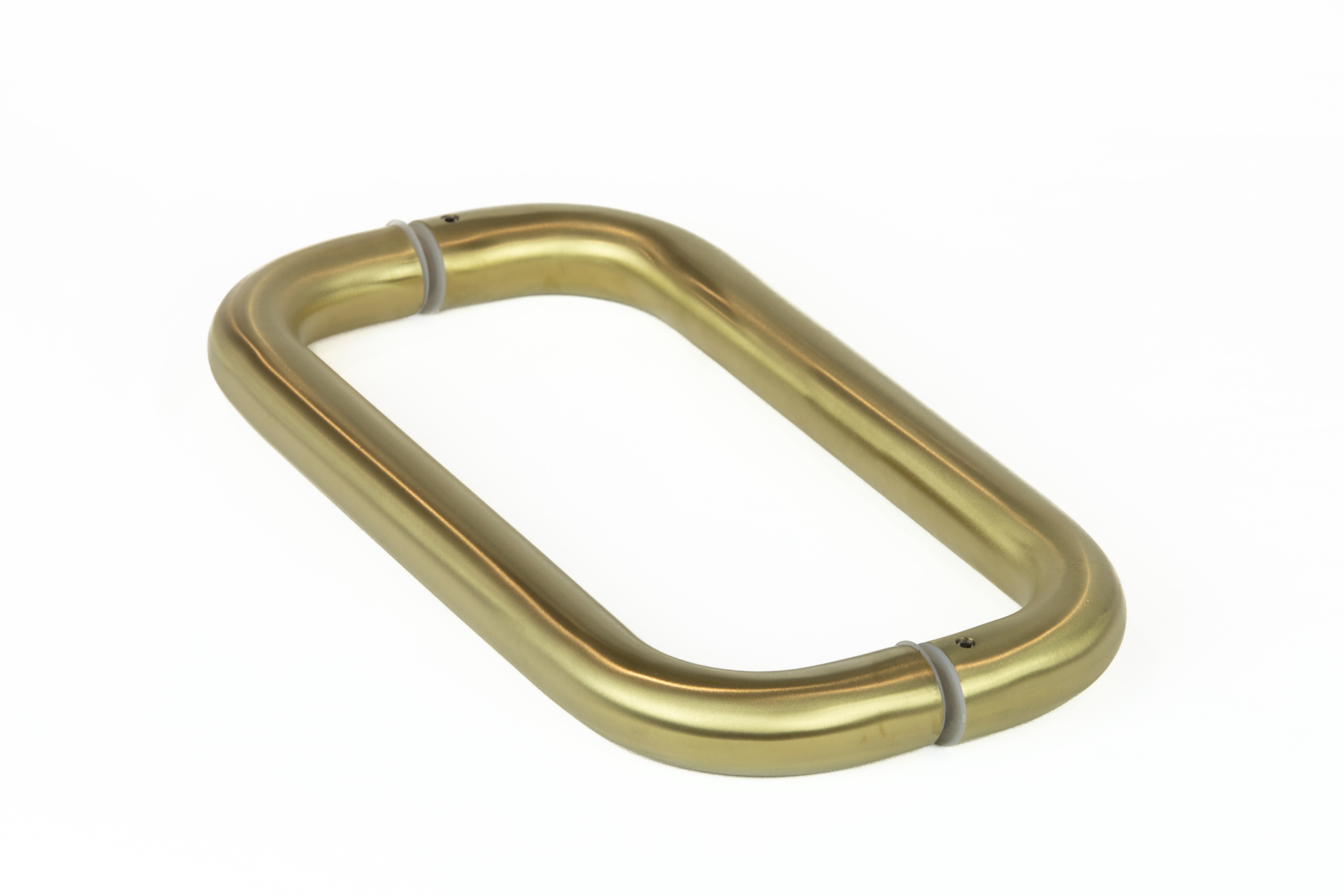 Double D Handle - Brushed Gold - Elite Glass Solutions