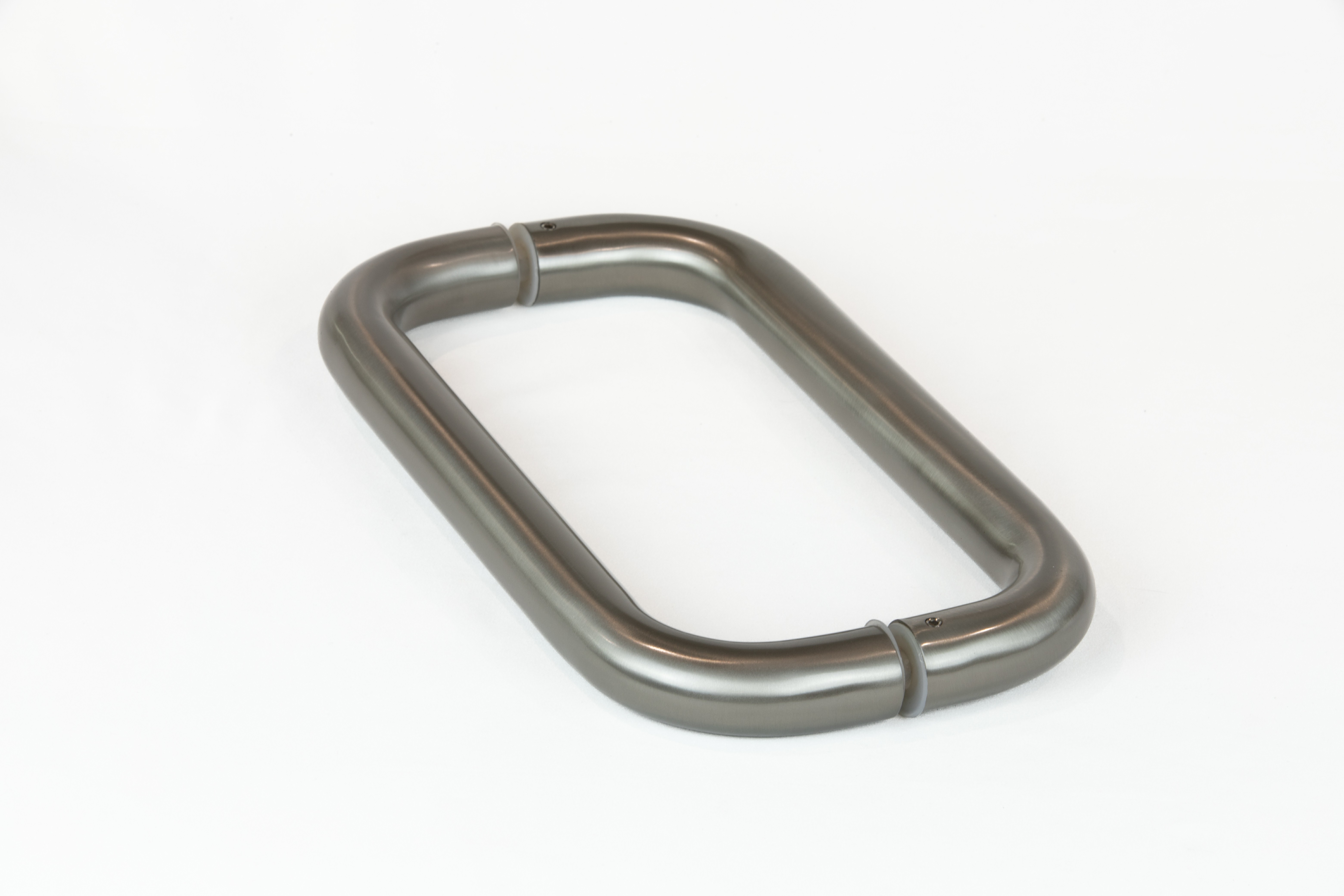 Double D Handle - Brushed Nickel - Elite Glass Solutions