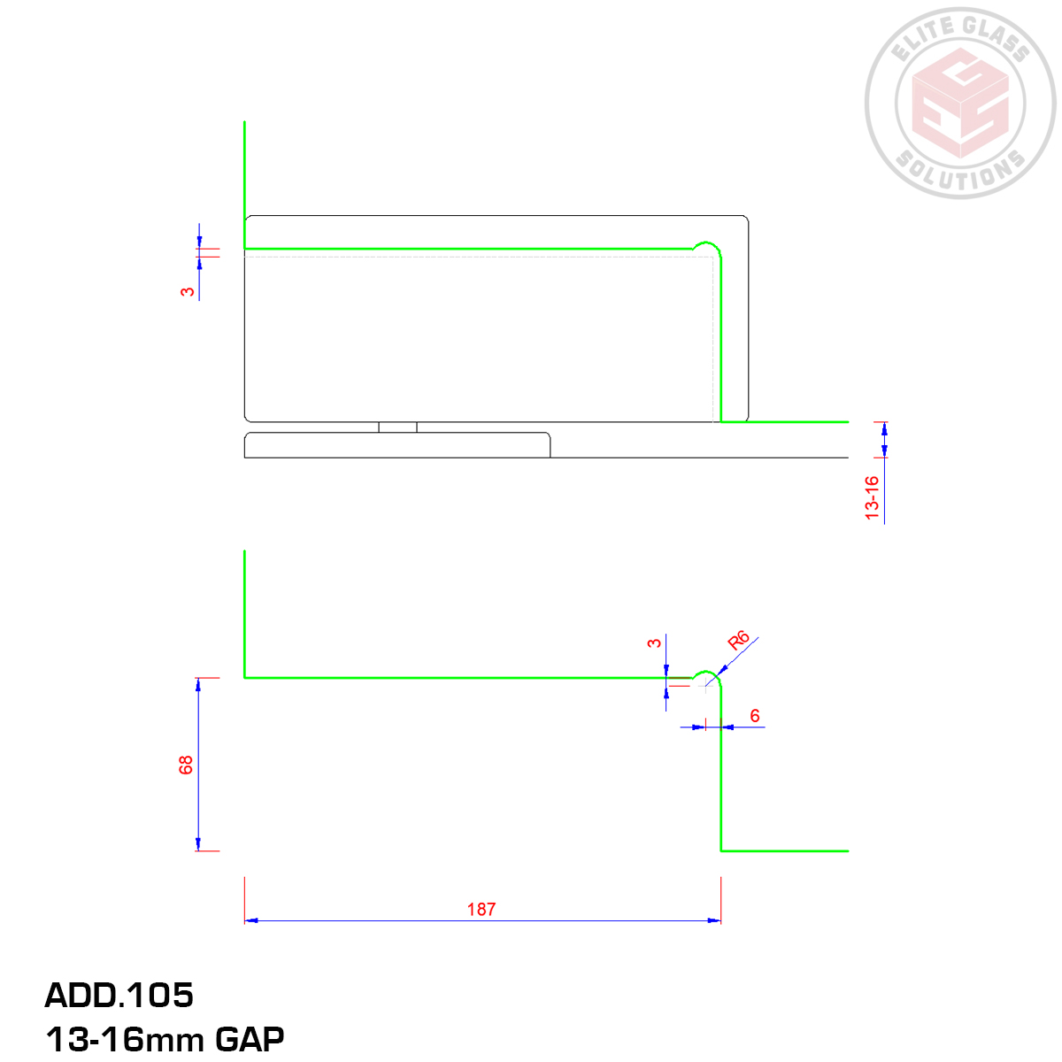 Addison Hydraulic Patch Closer - 90 Degree Hold Open - Polished ...