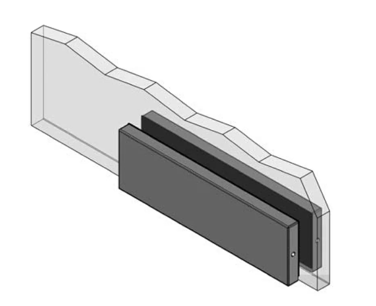 CAS.41400.CM SSS - CASMA Bottom Pivot Patch - Centre Mount - Satin Stainless Steel - Elite Glass ...