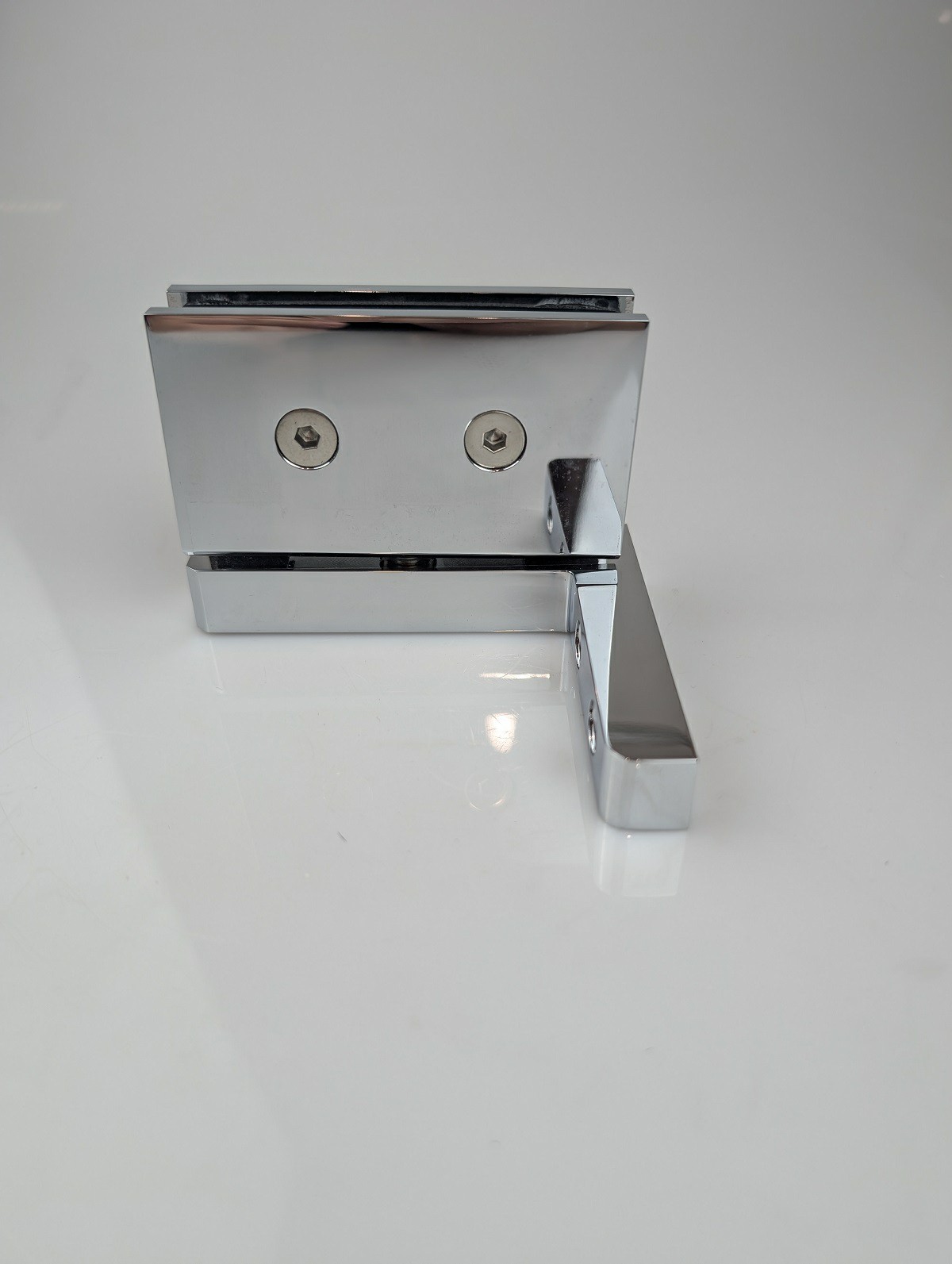 Boston 100 Series - Offset Bracket Wall Mount Hinge - Polished Chrome ...