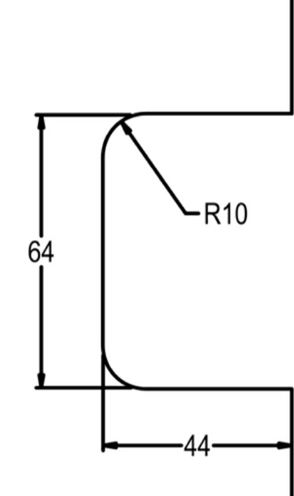 ES2 PC - Shower Hinge - Glass to Glass - 180 Degree - Polished Chrome ...