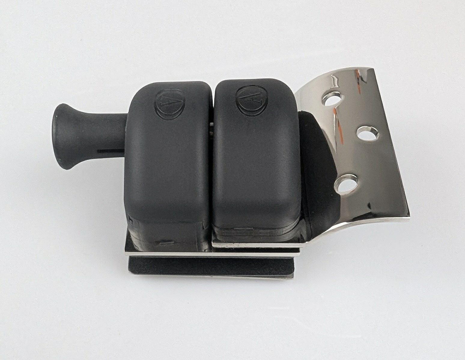 PG1RP PSS - Latch Glass to Round Post Metal Latch Section Polished ...