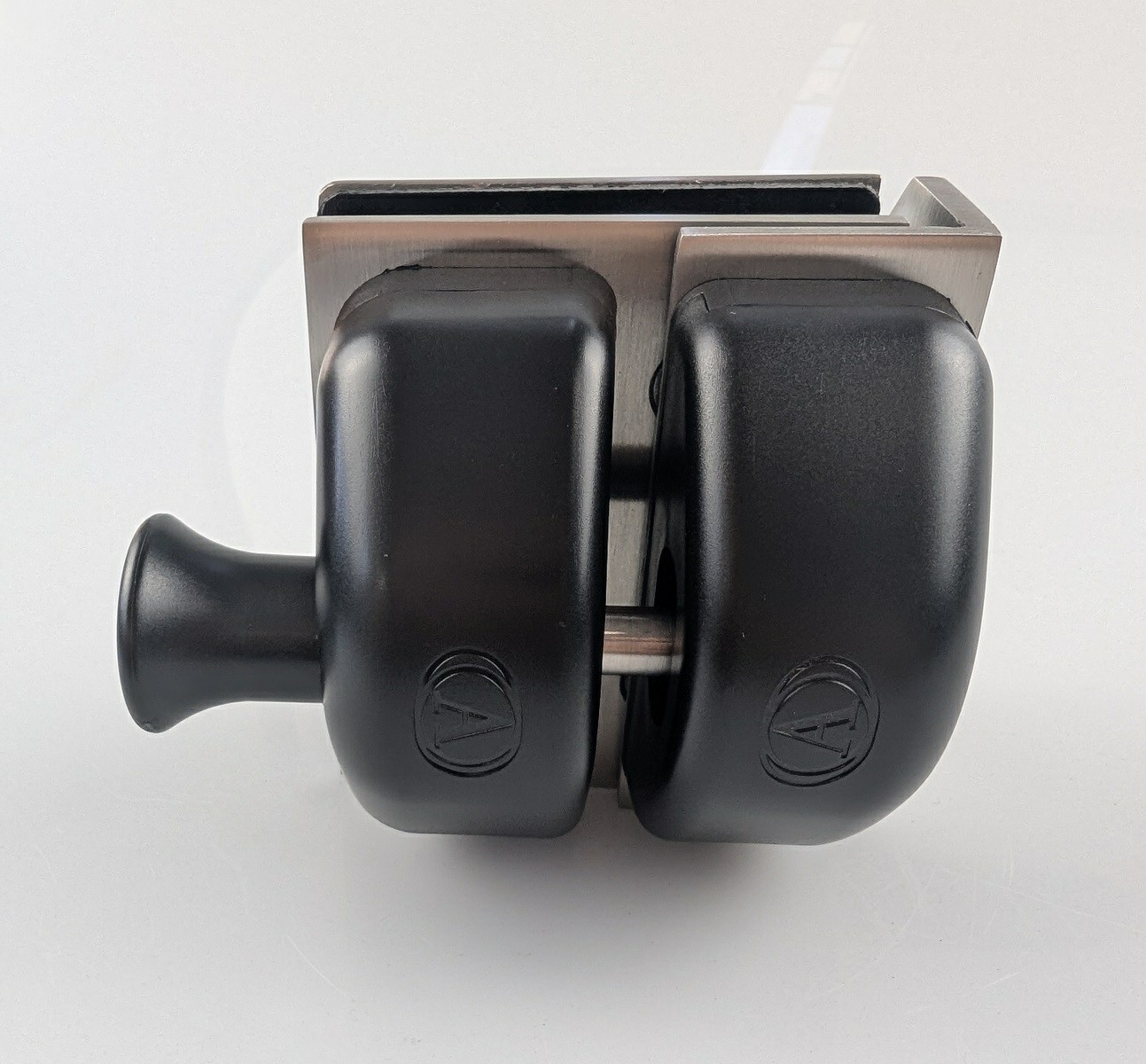 Latch Kit - Glass to Wall - Square Post - 316 Polished Stainless Steel ...