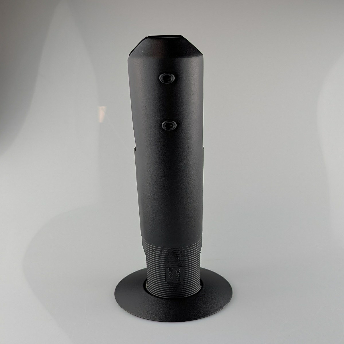 Hercules Core Drilled Round Spigot - Friction Fit - Black - Elite Glass ...