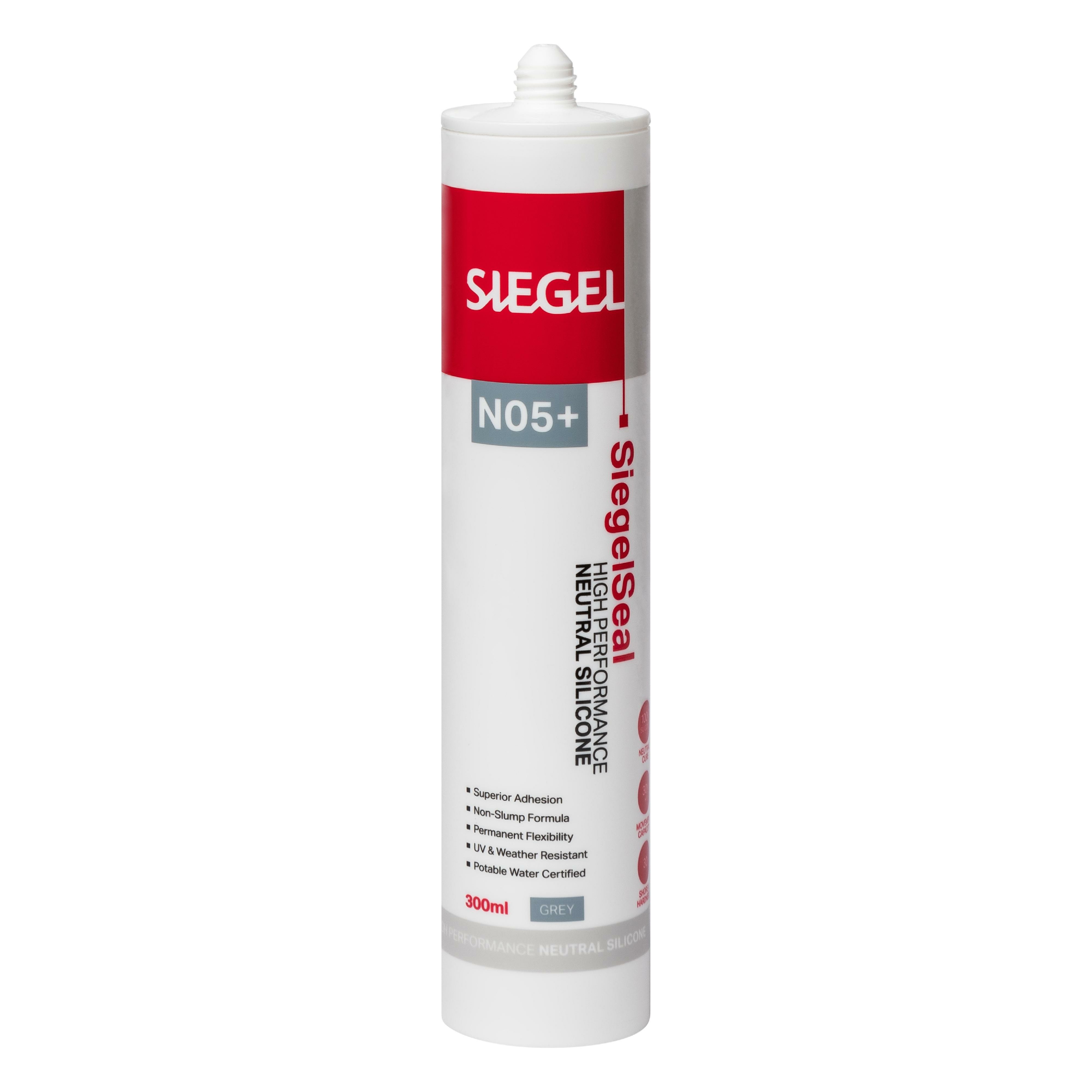SiegelSeal N05+ Premium Glazing & Cladding Silicone - Matte Grey ...