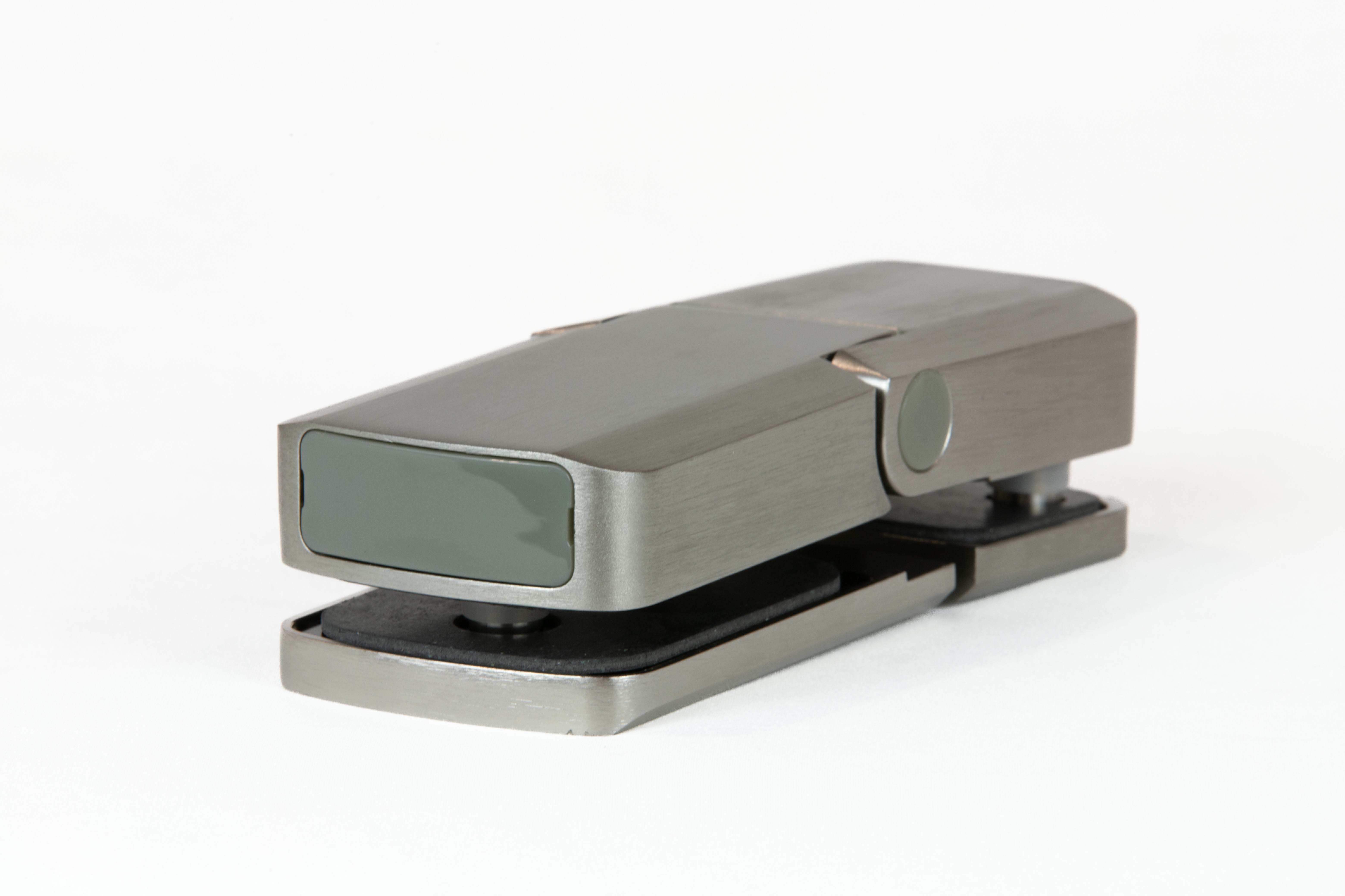 Latus Hinge - Glass to Wall - 90 Degree - Brushed Nickel - Elite Glass ...