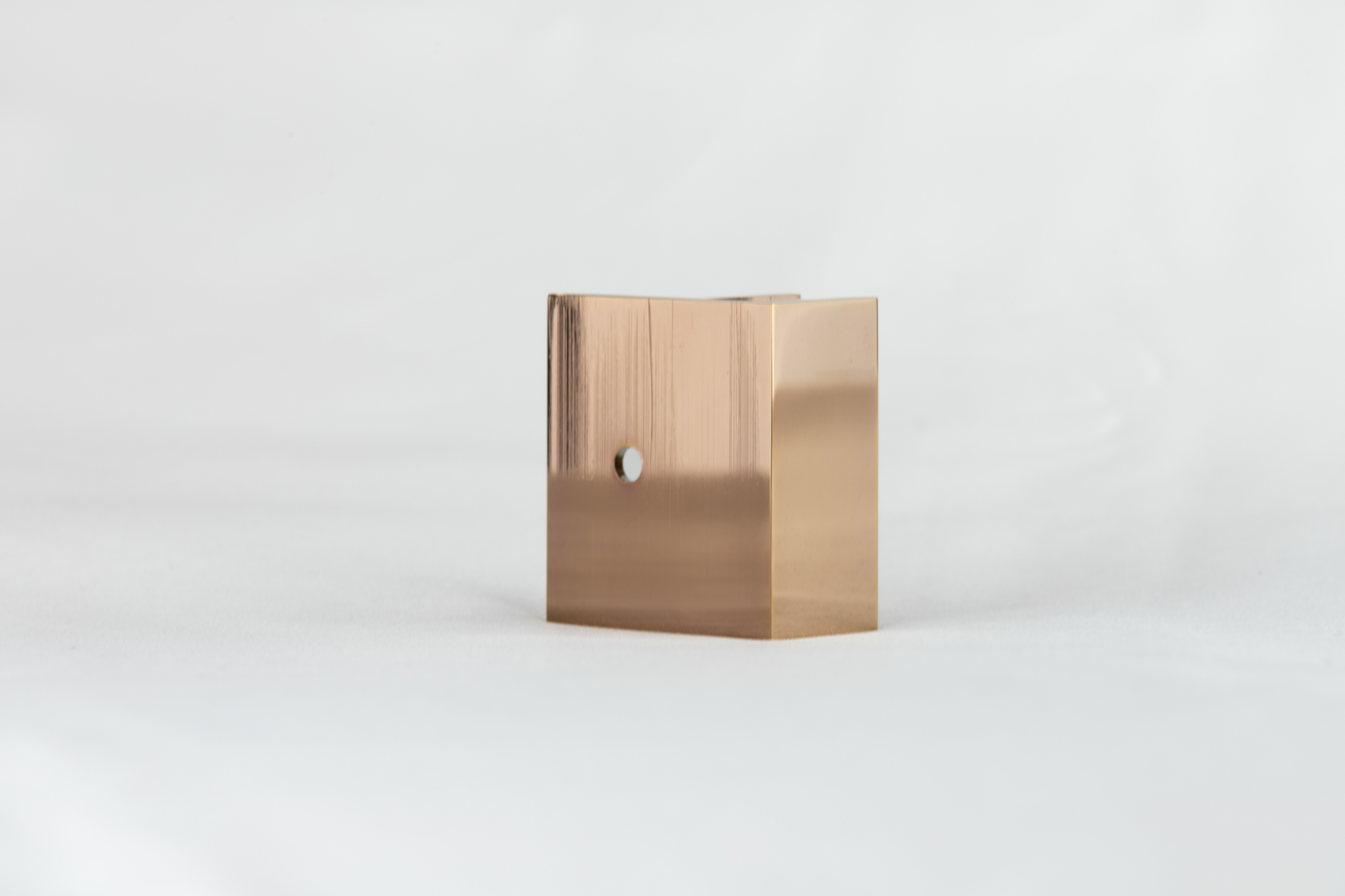 SB10.HL.SQ RG - Glass Shelf Bracket Square 50mm x 43mm x 24mm with ...