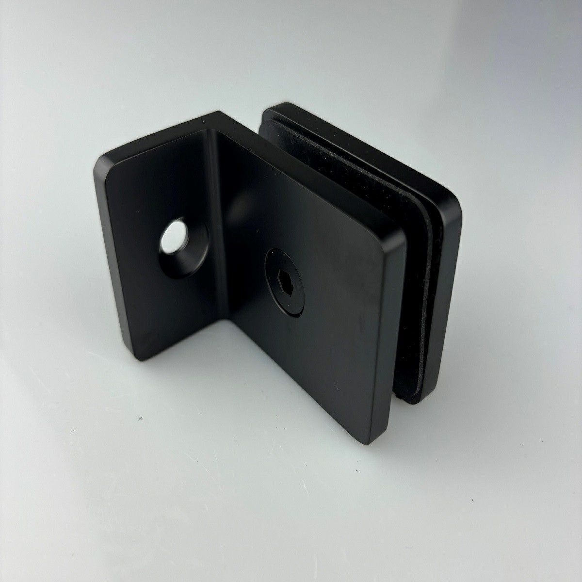 SB40 MB - Shower Bracket Wall Mount Round with Custom Angle and Forge ...