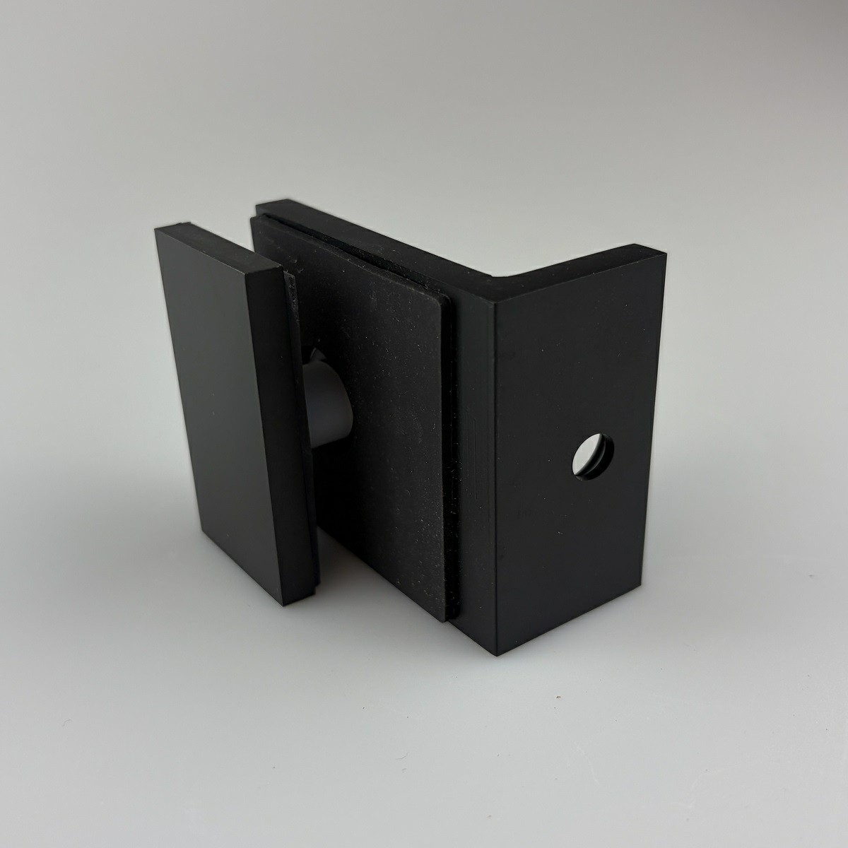 Sb50.C1.Sq MB - Shower Bracket Square Wall Mount with Custom Angle and ...
