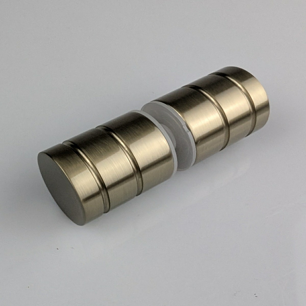 Handle - Micro Groove Pull Knob - 30mm x 25mm Diameter - Brushed ...