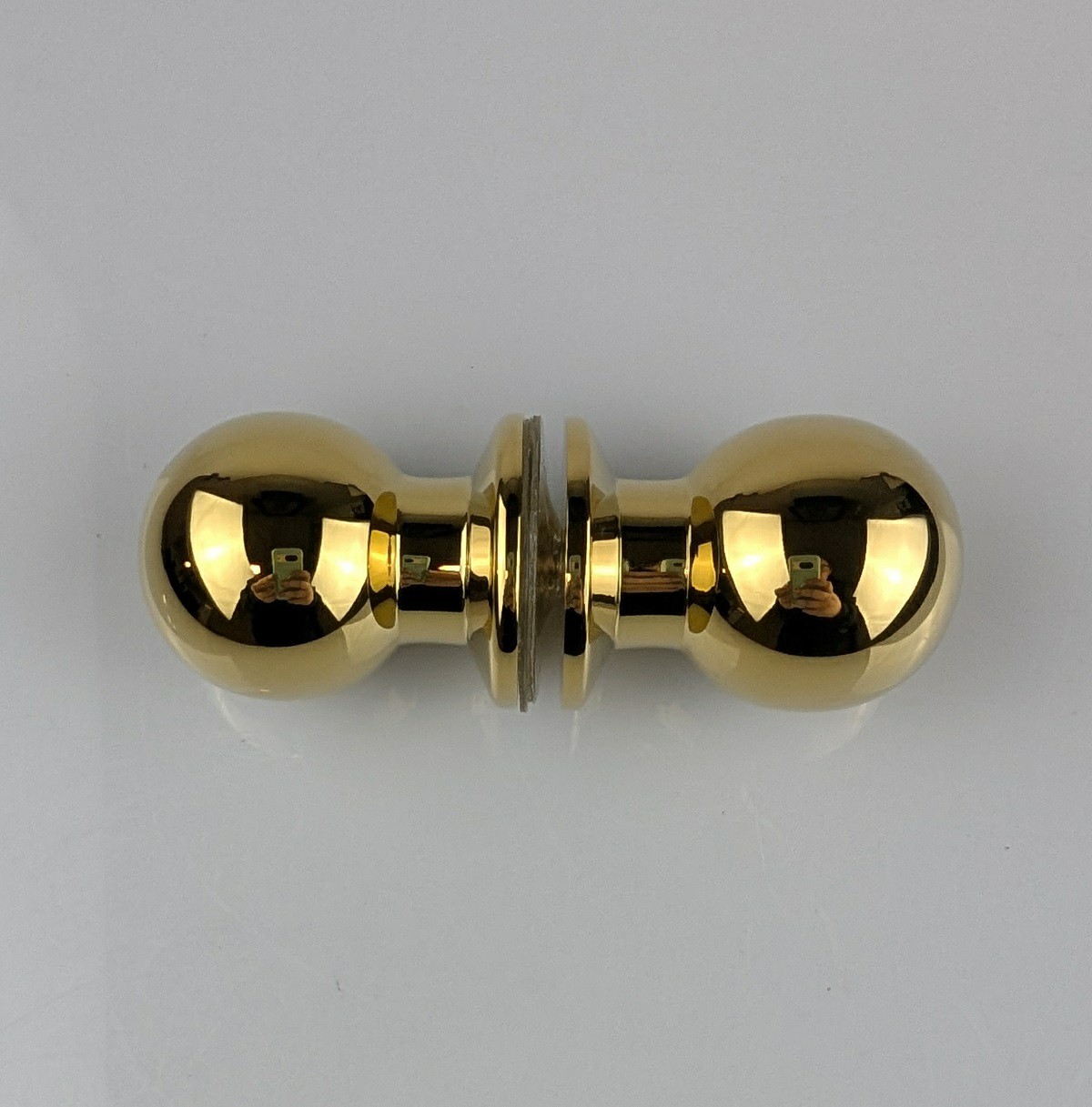 SK80 PVD G - Double Pull Knob PVD Gold | Elite Glass Solutions - Elite ...