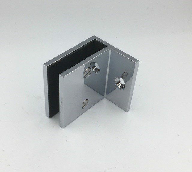 SB50.NH.SQ PC - Shower Bracket No Hole Square 50 x 50mm x 4mm Polished ...