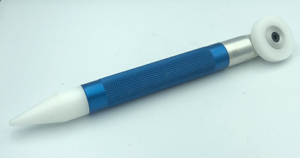 Vinyl Wedge Roller - Metal Handle with Nylon Tip - Elite Glass Solutions