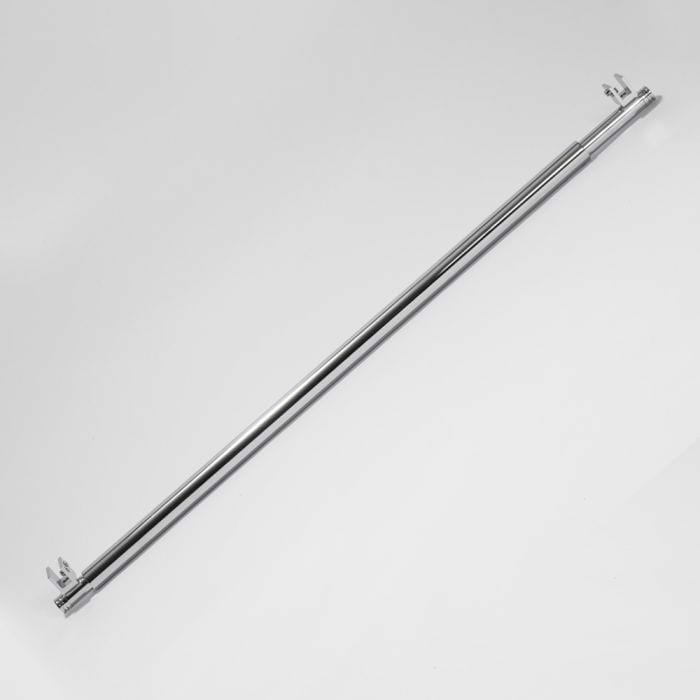 GGB700 SC - Telescopic Bracing Bar - Glass to Glass - Satin Chrome ...