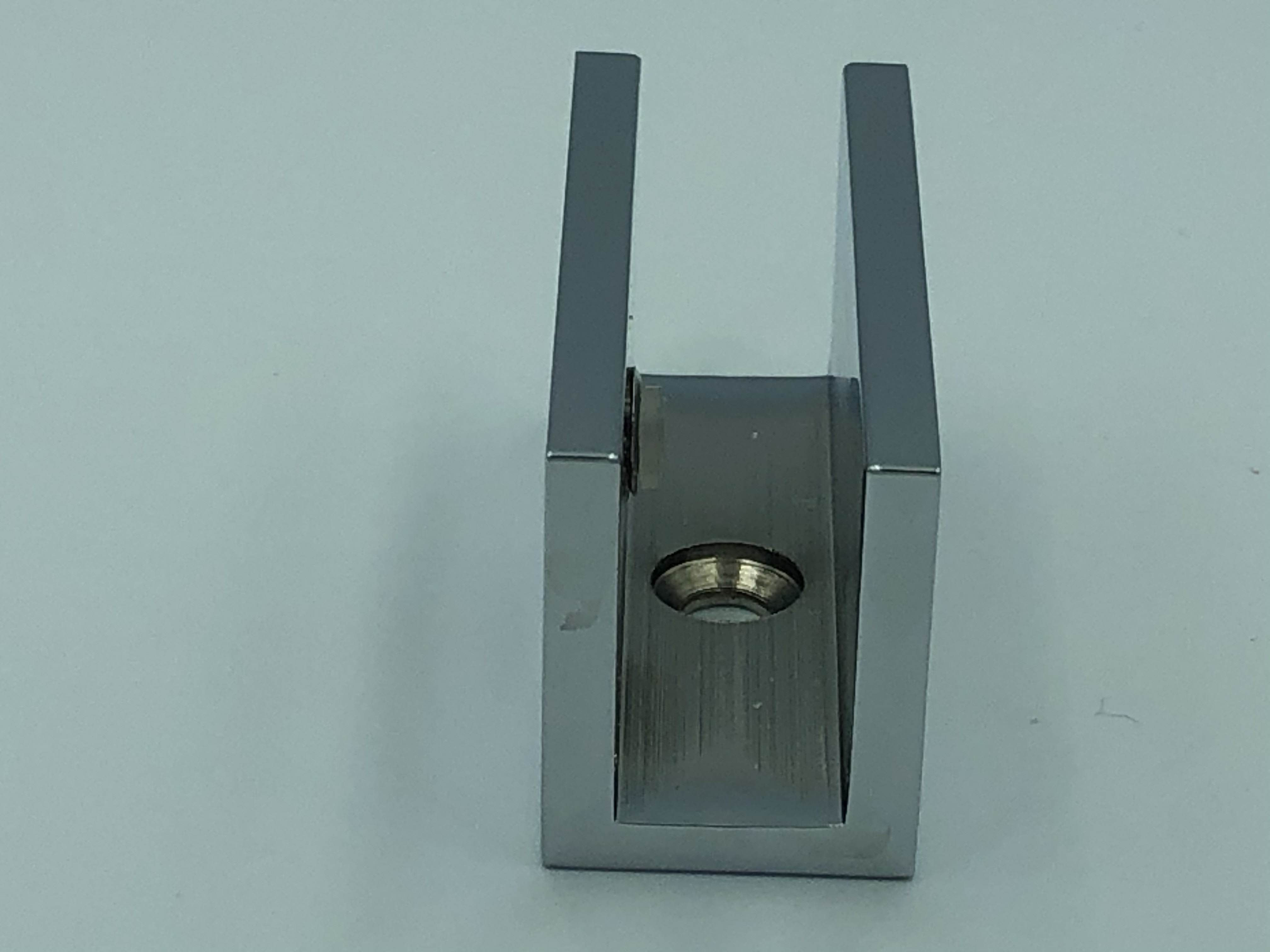 Glass Shelf Bracket - Square 50mm x 20mm - Suit 10mm Glass - Polished ...