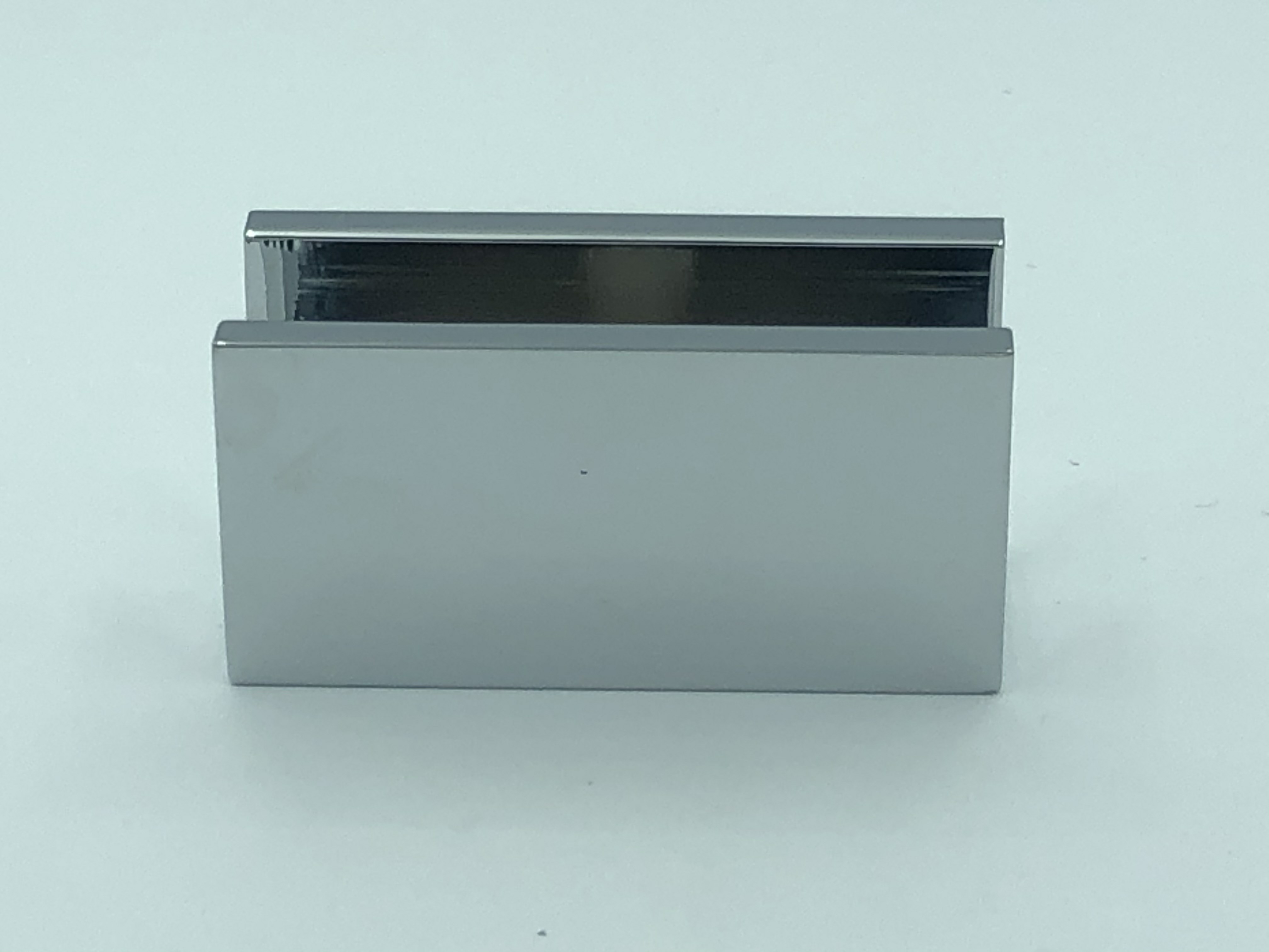 Glass Shelf Bracket - Square 50mm x 20mm - Suit 10mm Glass - Polished ...