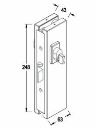 Mp358.2c Sss - Lock Security Patch Cylinder Outside, Snib Inside No ...