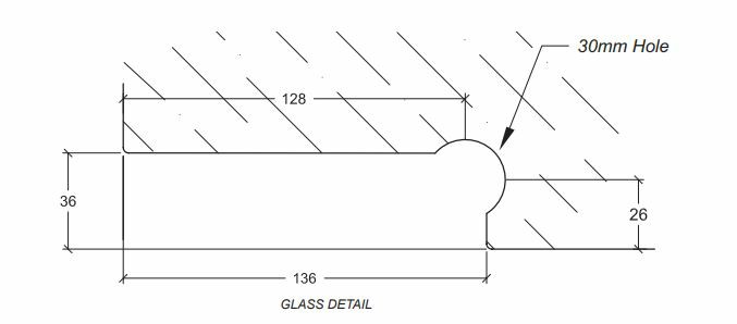 CAS.42020 SSS - CASMA Top Patch Fitting for 15mm to 19mm Toughened ...