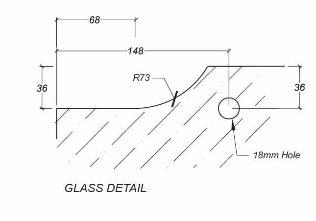 CAS.42881 PSS - CASMA Top Pivot Patch - Polished Stainless Steel ...