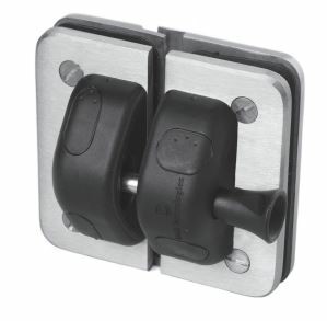 PL2 SSS - Latch and Keeper Pool Gate Glass to Glass 180 Degree Satin ...