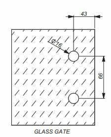 Latch and Keeper - Reverse Pool Gate - 90 Degree - Satin Stainless ...