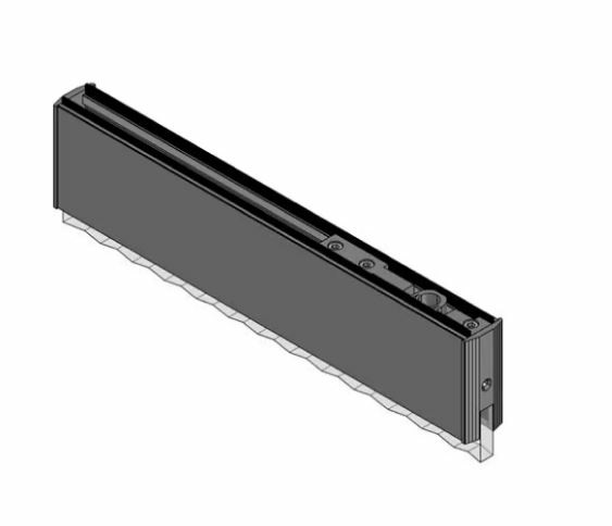 Top Rail - Locking - Polished Stainless Steel - Elite Glass Solutions