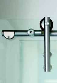 Point Fix Sliding System - Glass Hanger - Round Bar - Elite Glass Solutions