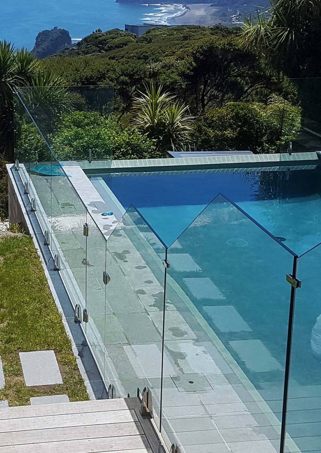 FP-1650 - Fixed Panel - 12mm Clear Tempered Glass - Polished Edge ...