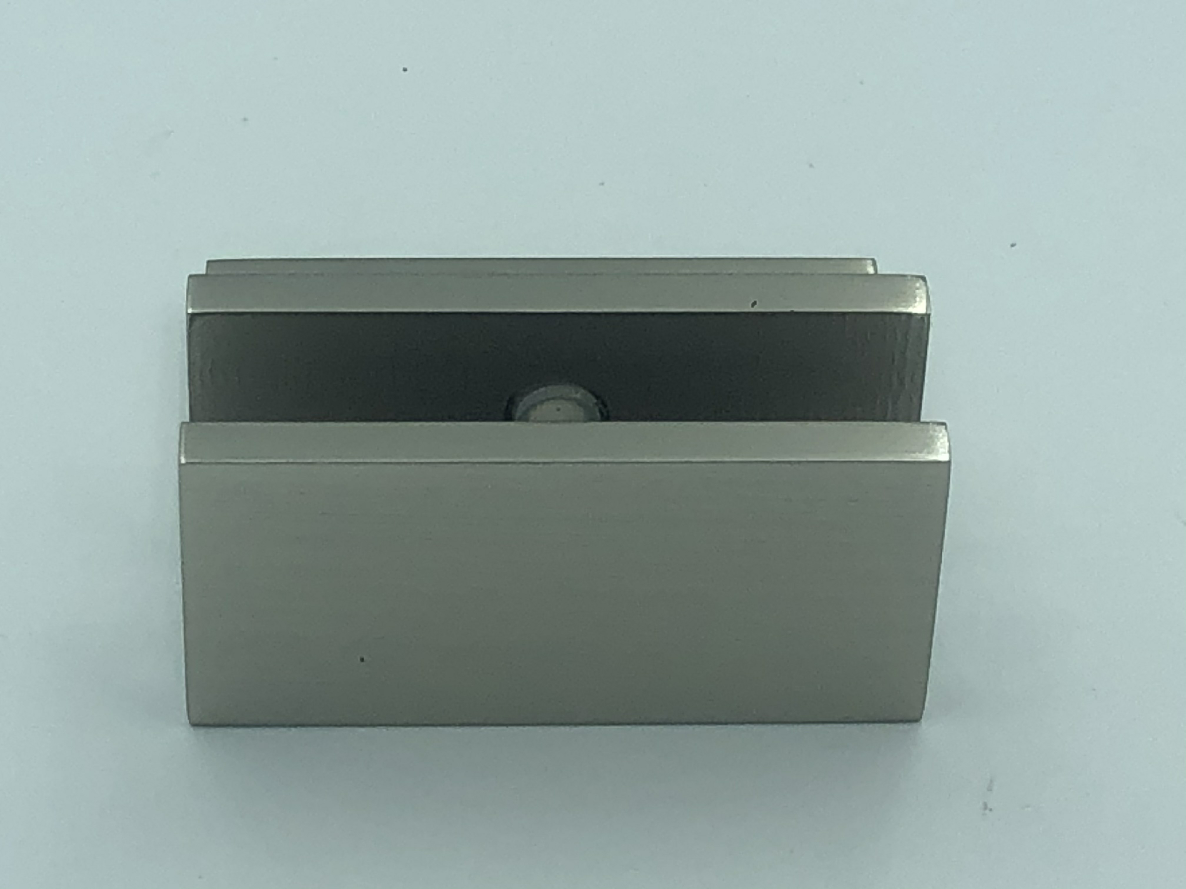 SB10.HL.SQ BN - Glass Shelf Bracket Round 50mm x 43mm x 24mm with ...