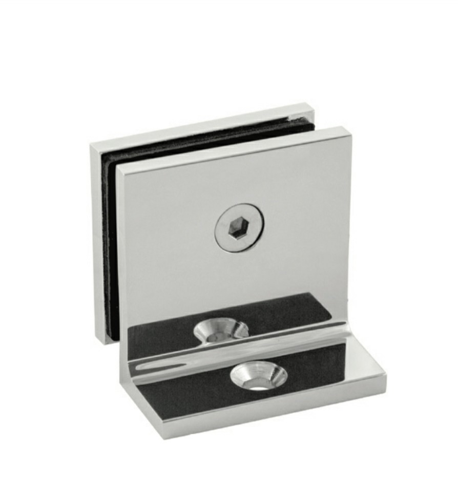 Shower Bracket - Square Wall Mount with Custom Angle and Forge Bracket ...