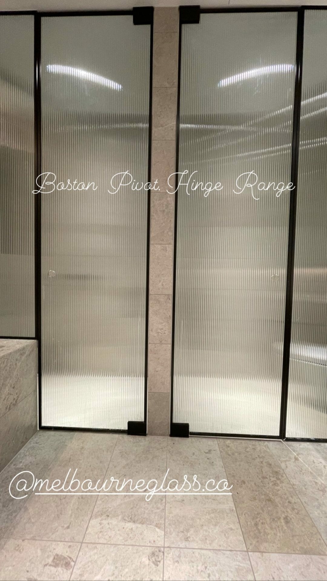 Boston 100 Series - Top or Bottom Shower Screen Pivot Hinge - Polished ...