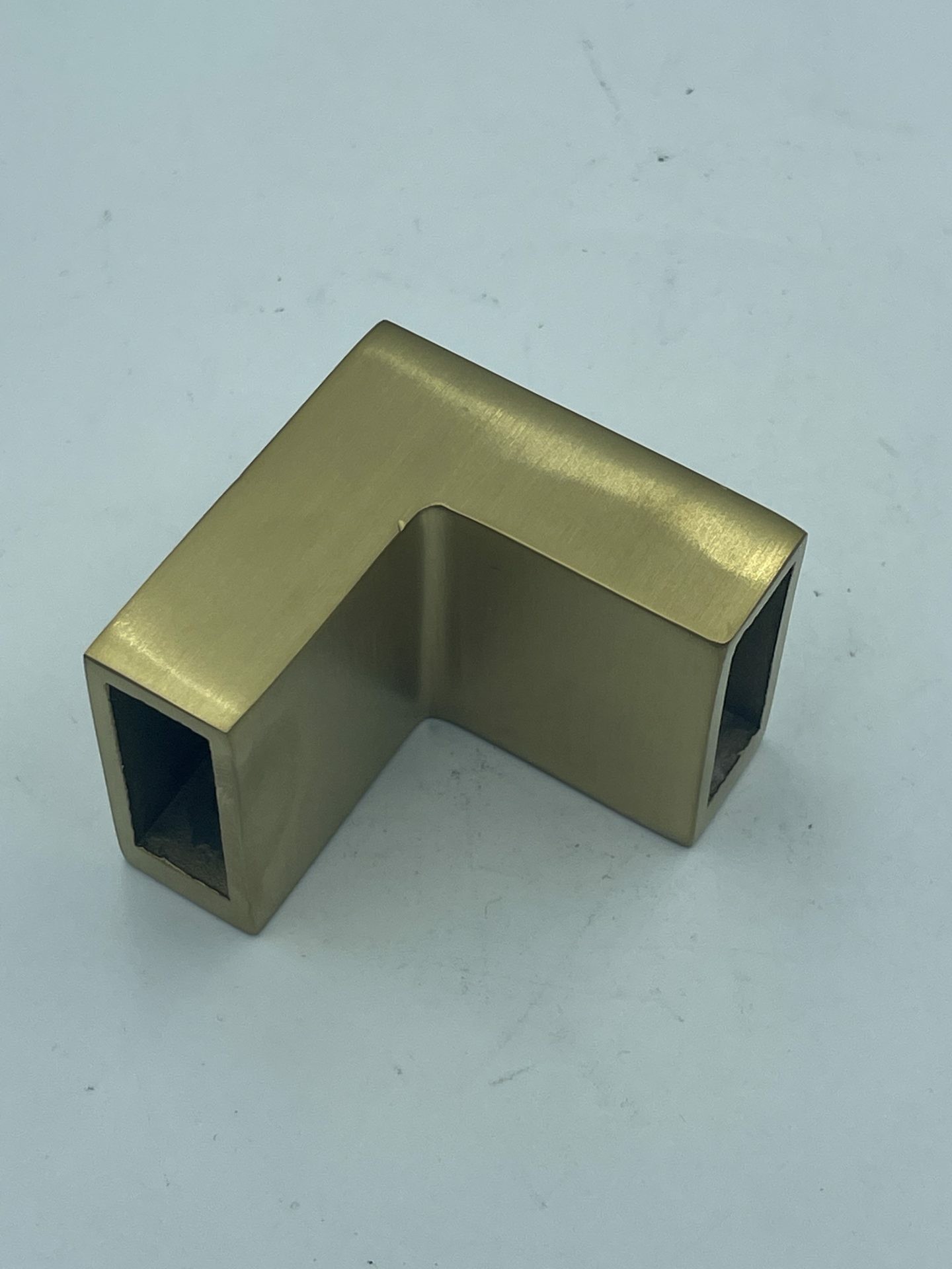 Aquaslide 2000 Rail Mount Bracket - 90 Degree - Brushed Gold - SKU ...