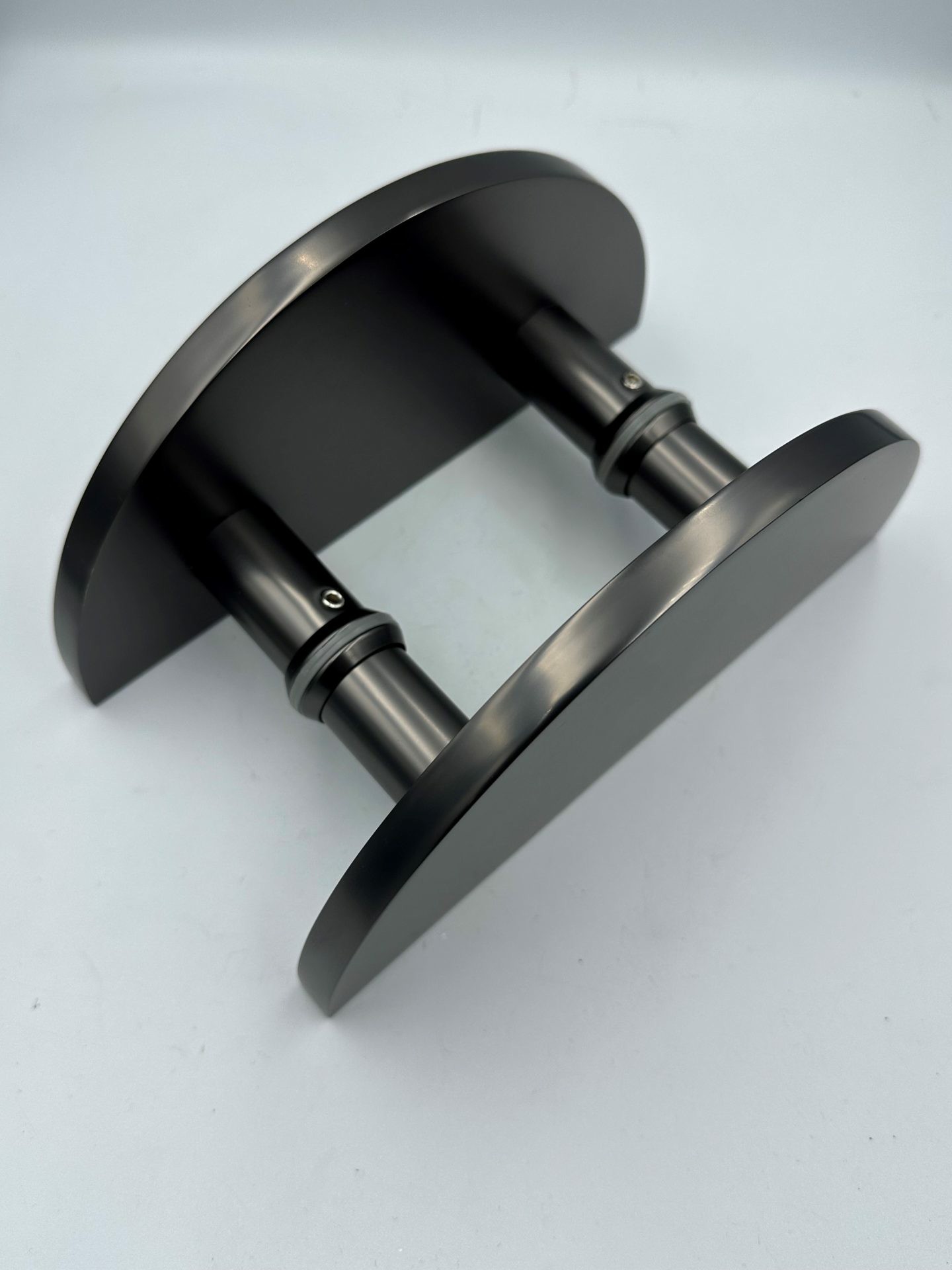 Handle - Semi Circle - 200mm Diameter - Gun Black Dumb Oil - Elite ...