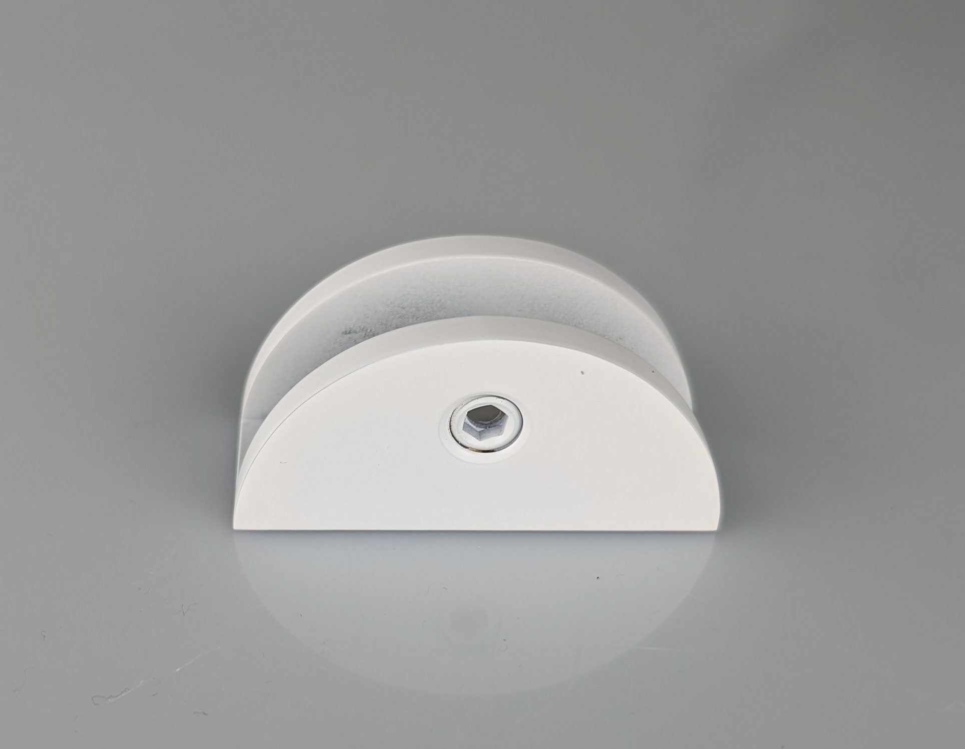 Sb10 Mw - Shelf Bracket Glass Round 50mm x 20mm Suit 10mm Glass Matt ...