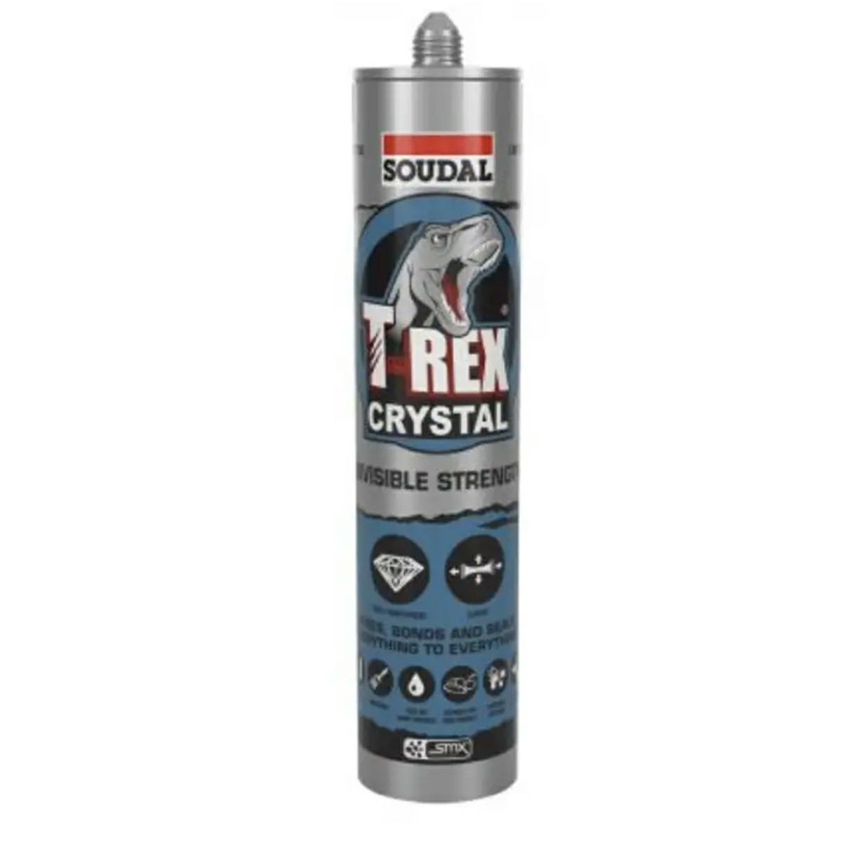 T-Rex Crystal - Soudal T-Rex Power 290ml Crystal Clear | Elite Glass ...