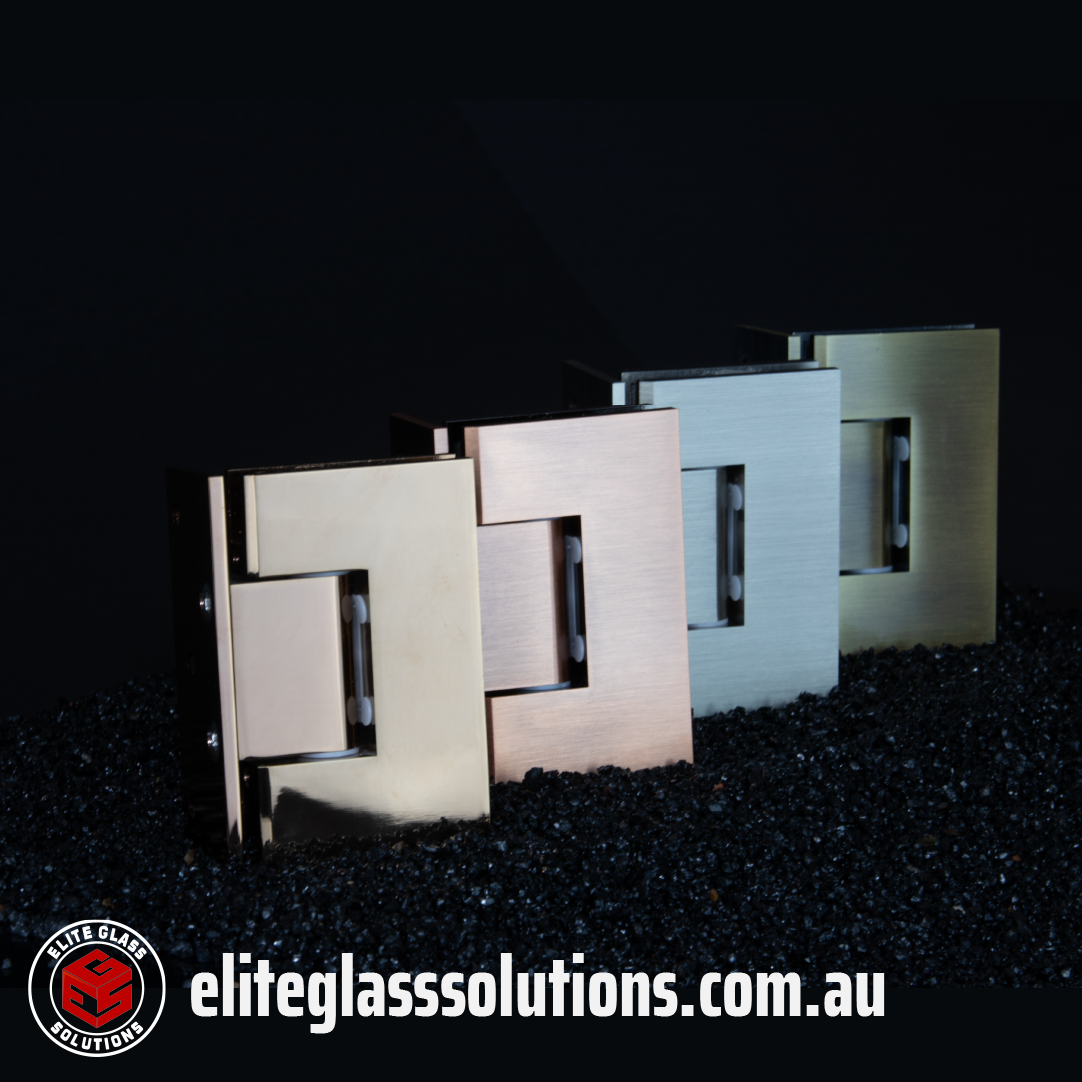 ES1 hinges - blend of form and function - Elite Glass Solutions